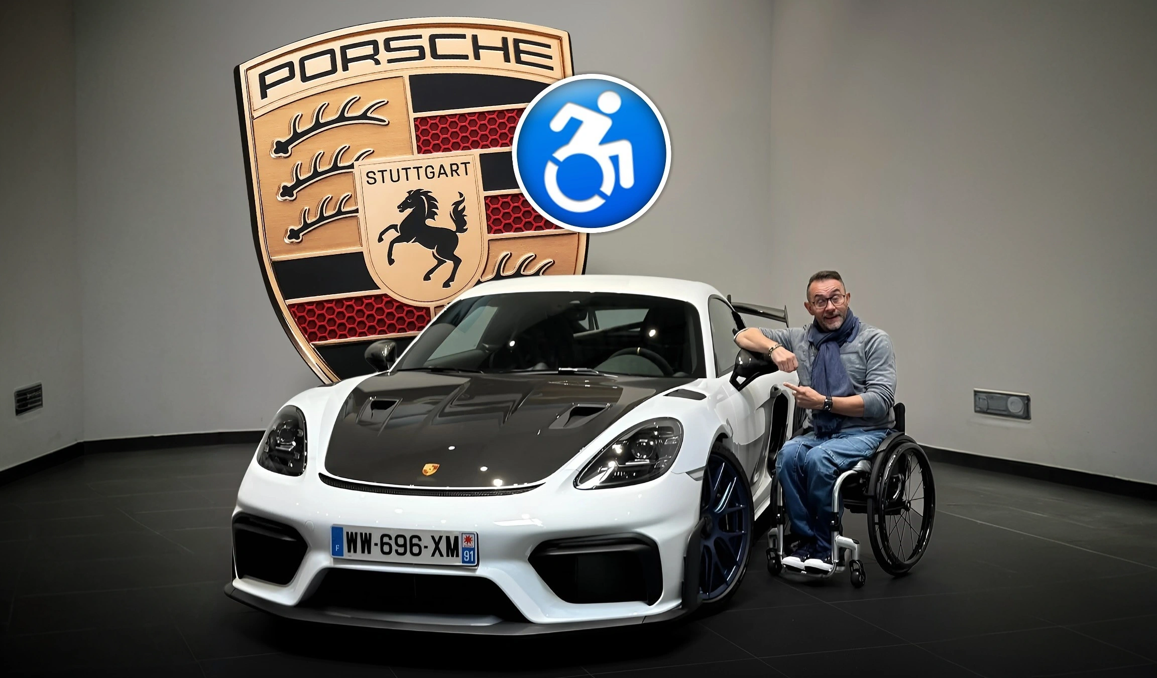Handicap-Adapted GT4RS Porsche: Pioneering Accessible High-Performance ...